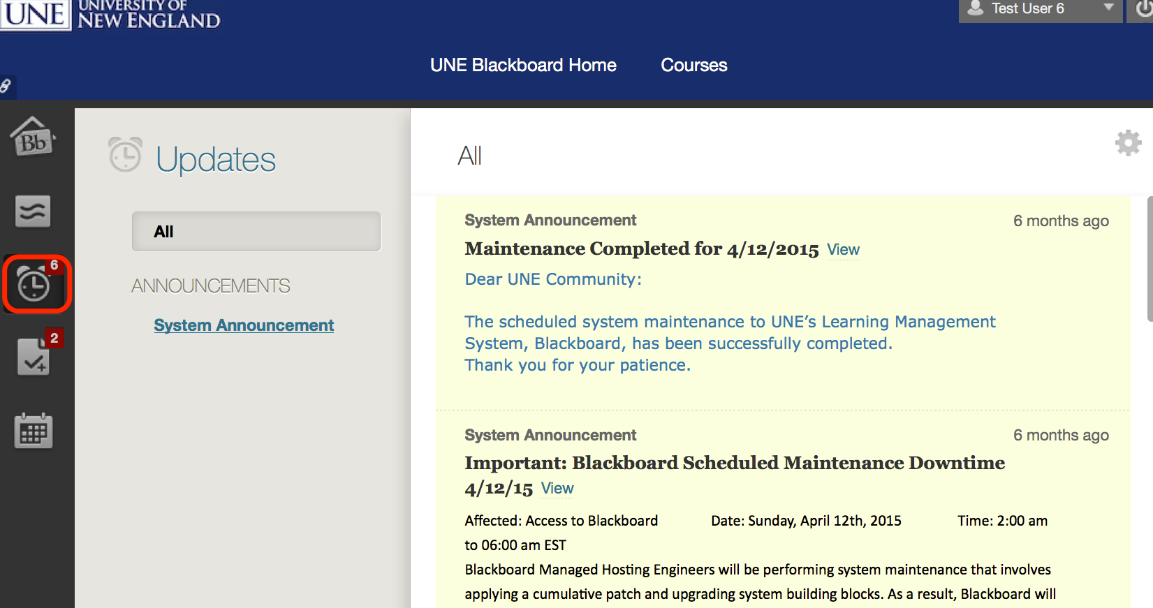 Blackboard Navigation - Portal for UNE Online Students | Student Portal ...