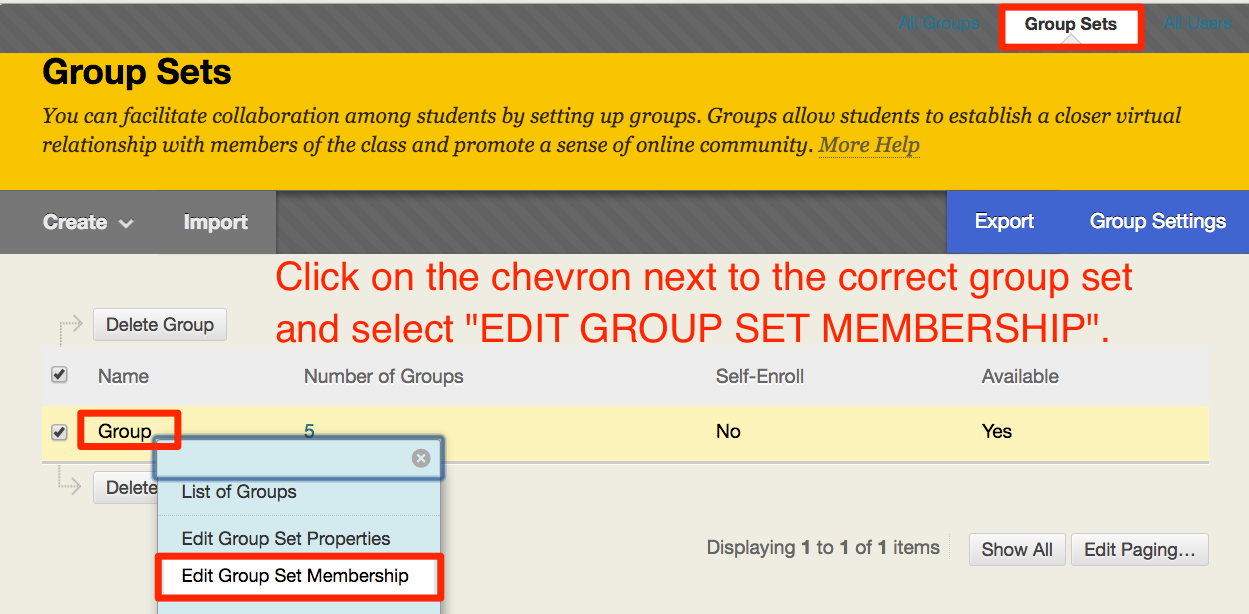 Assigning Students to Groups Using Group Sets in Blackboard - Portal ...